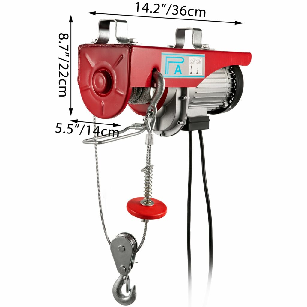 POLIPASTO CARRUCHA GRUA ELÉCTRICA 200KG – Industrial Home MX