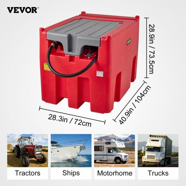 Tanque Portátil D Combustible Diesel Gasolina 116 Gal 12v – Industrial ...
